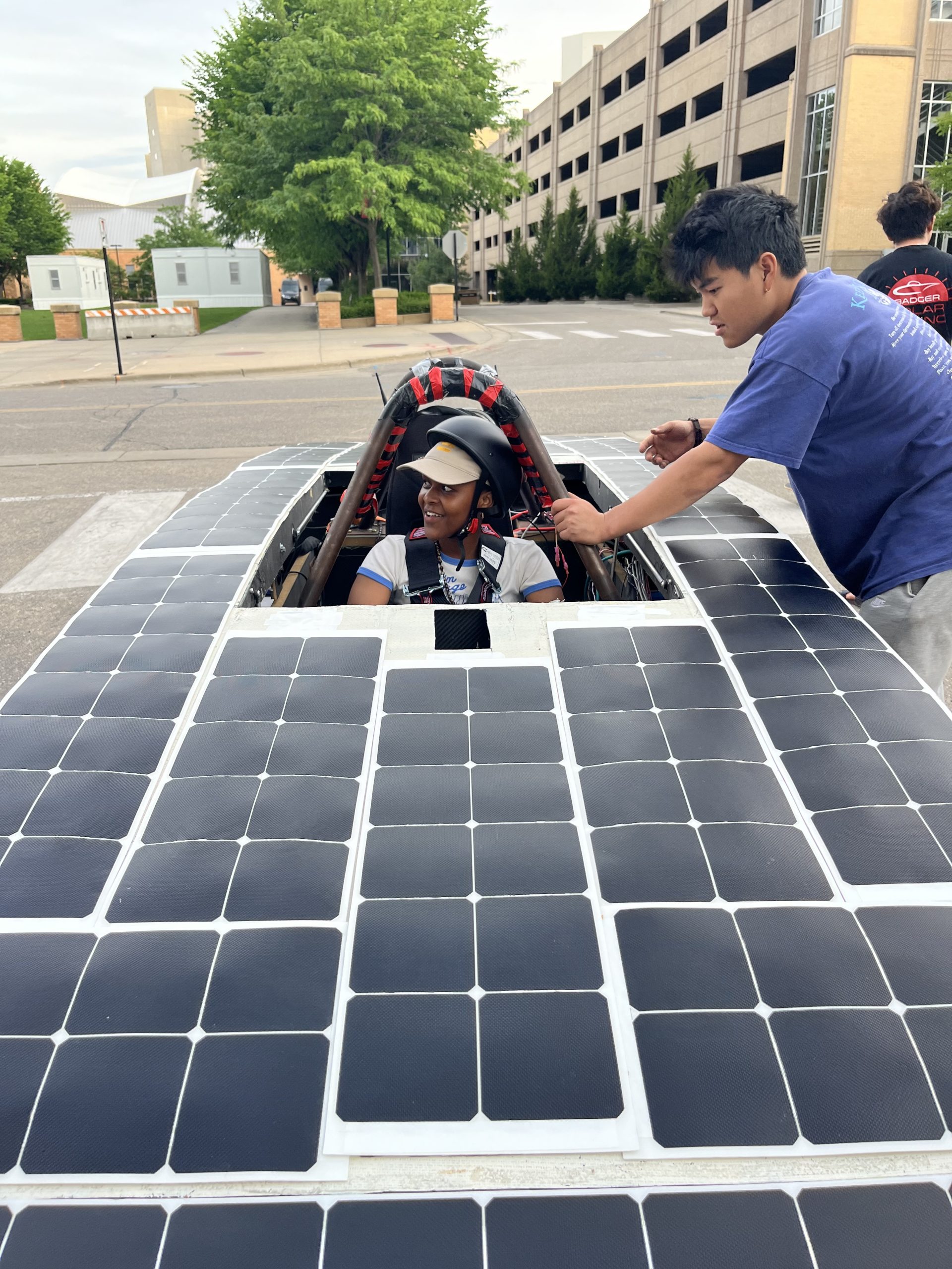 Innovating for Sustainability: Fiona Uwase Drives Badger Solar Racing ...